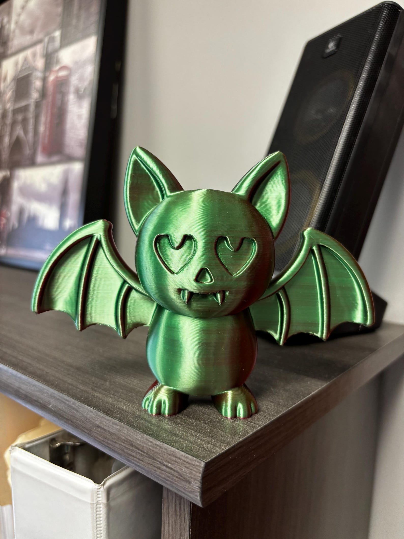 3D Printed Bat Ornament - Etsy