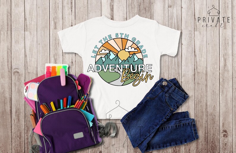 Custom Fifth Grade Shirt, Back to School Tees,first Day of School,kids ...