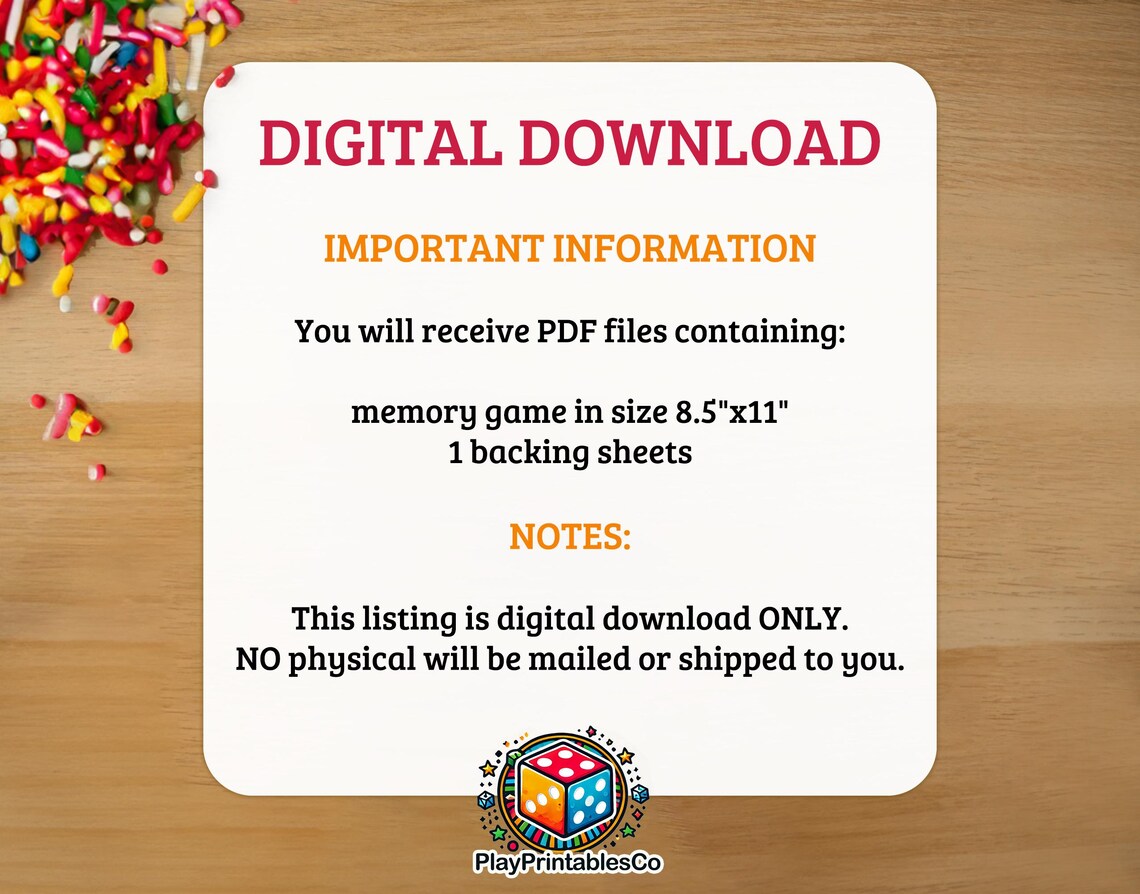 Printable Jobs Memory Game: Educational Matching Cards (PDF Download ...