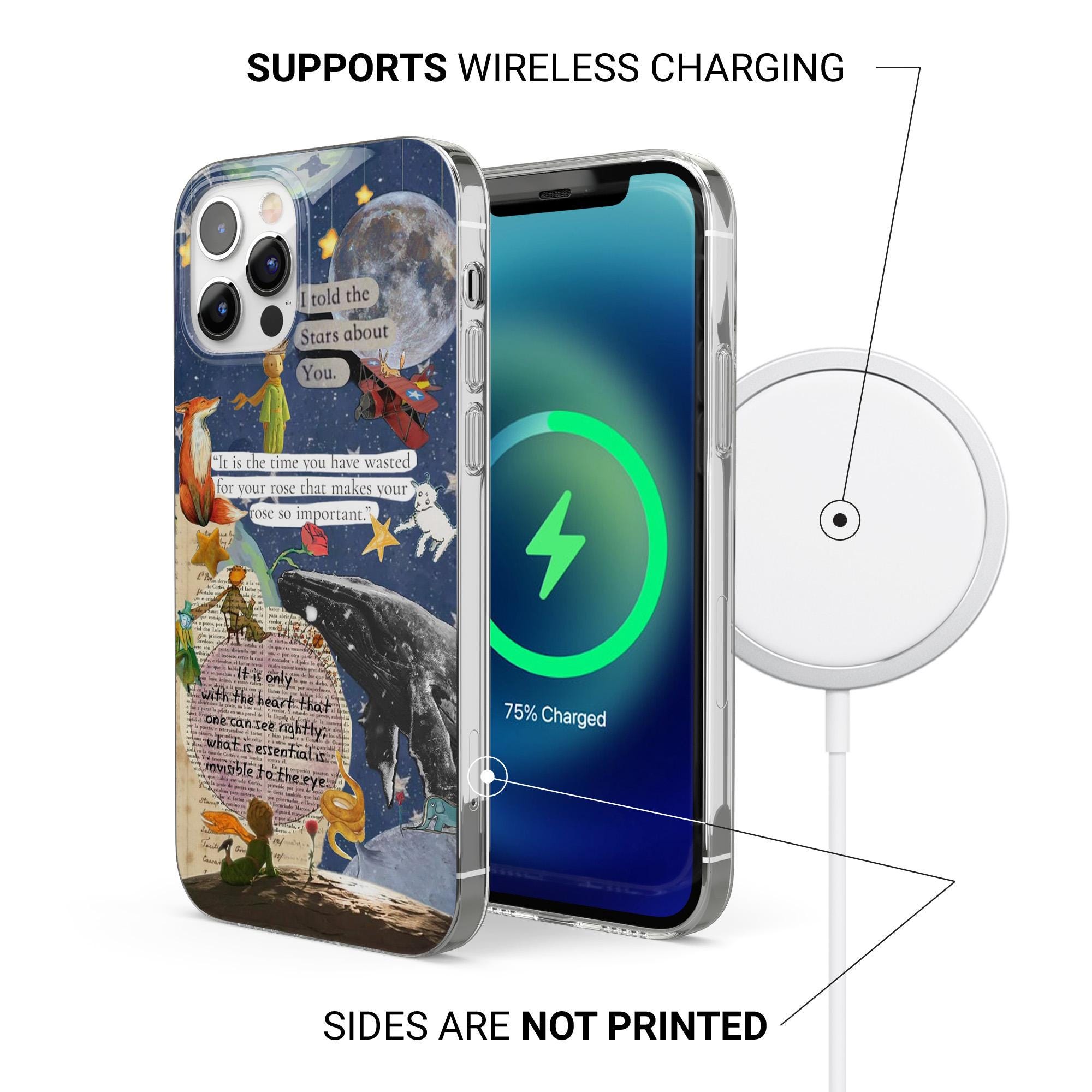 Little Prince Phone Case Aesthetic Storybook Cover for iPhone 17pro, 15 ...