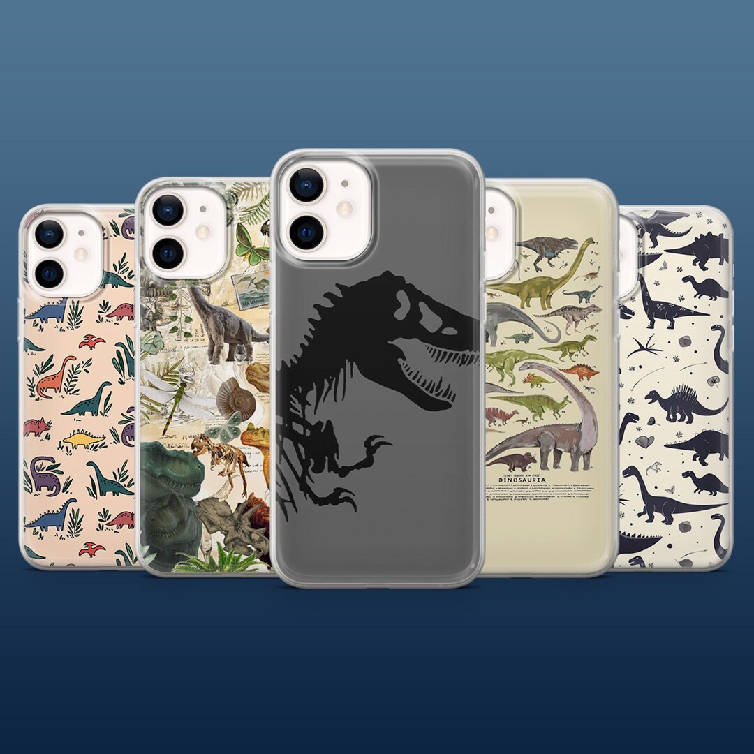Dinosaur Phone Case Jurassic World Toddler Cover for iPhone 16pro, 15 ...