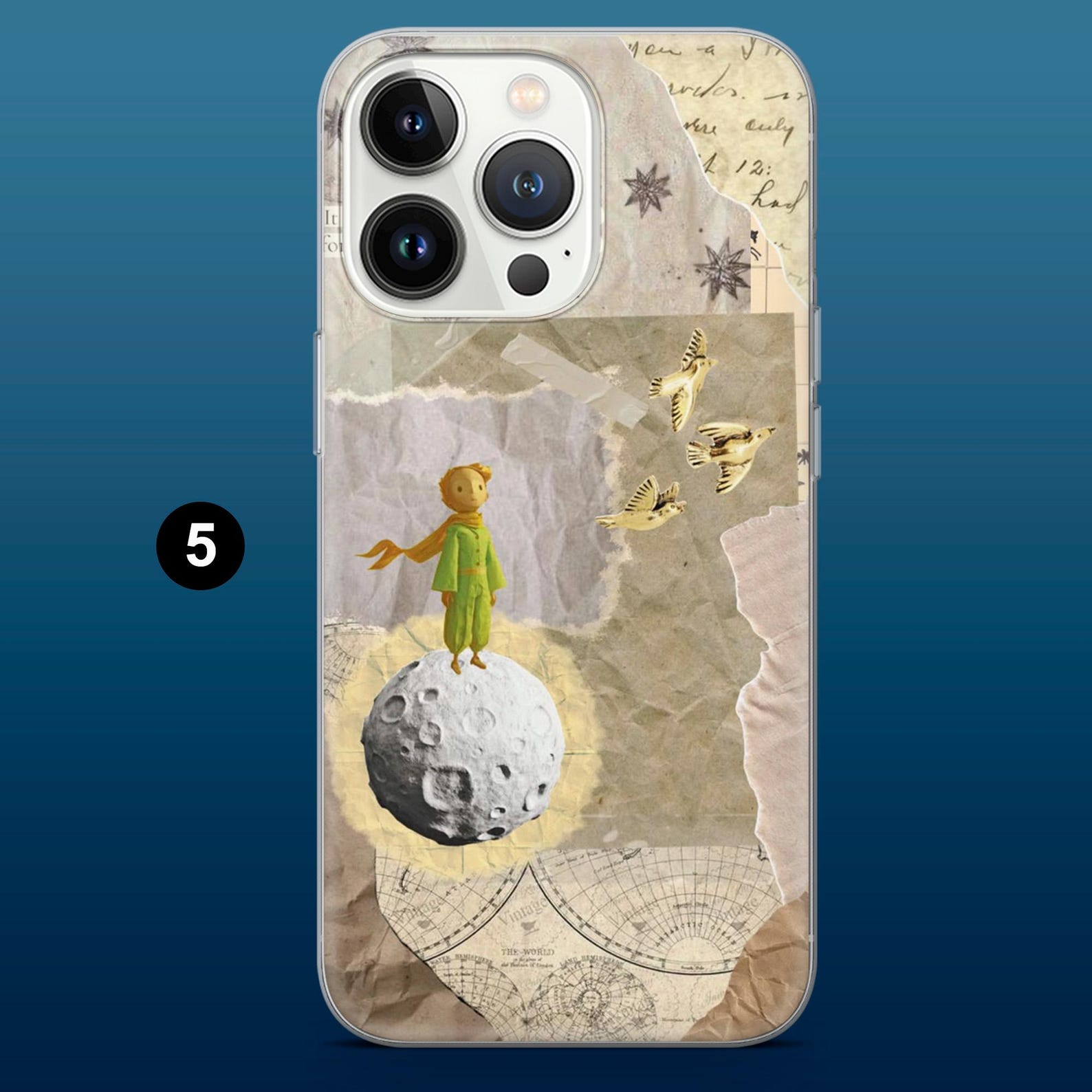 Little Prince Phone Case Aesthetic Storybook Cover for iPhone 16pro, 15 ...