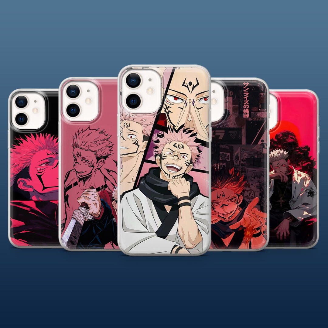 Jujutsu Kaisen Sukuna Phone Case Japanese Anime Cover for iPhone 17pro ...