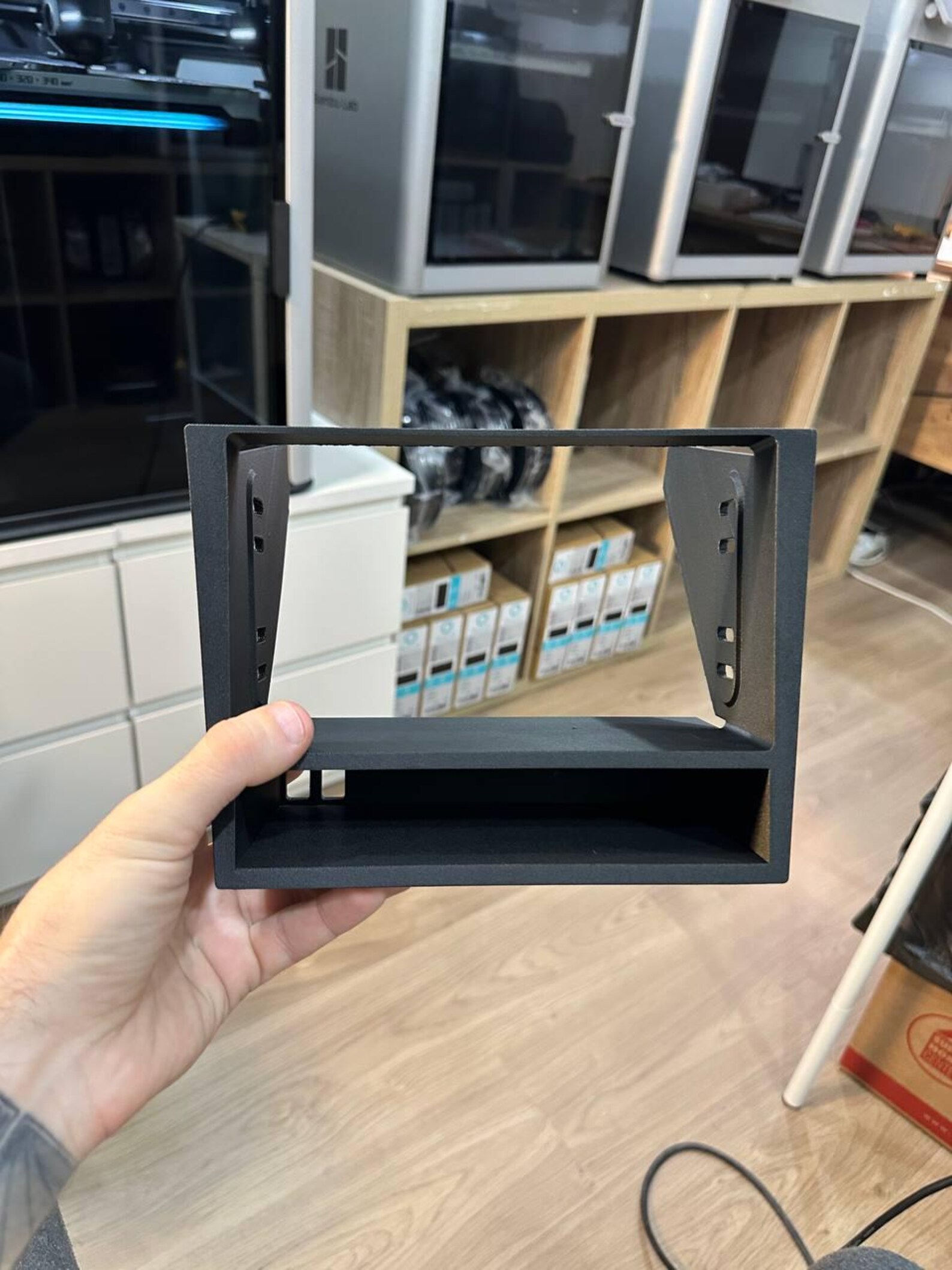Volvo 740 Double Din Stereo Frame - Mount With Storage Pocket Black - Etsy
