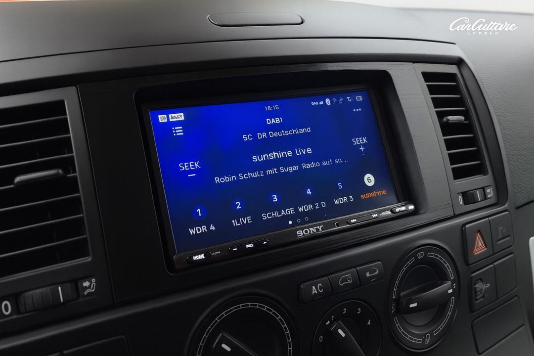 VW T5 Multivan Double Din Frame – Fits Sony XAV-AX3005DB or Similar ...