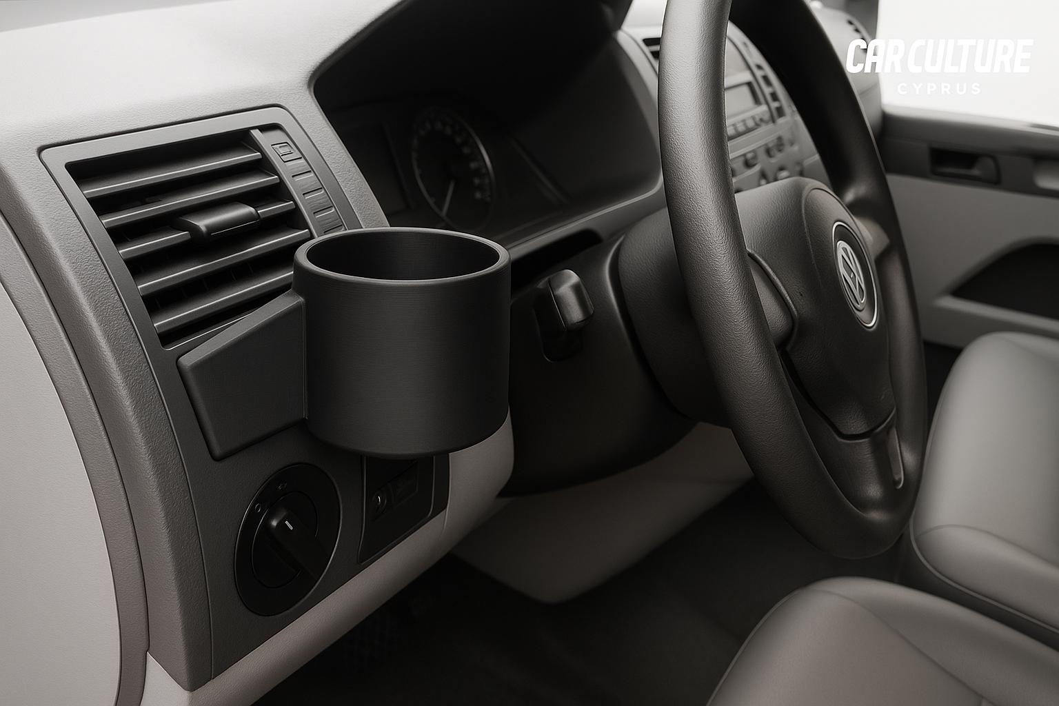 VW T5 Dashboard Cup Holder – Transporter / Multivan / Caravelle Drink ...