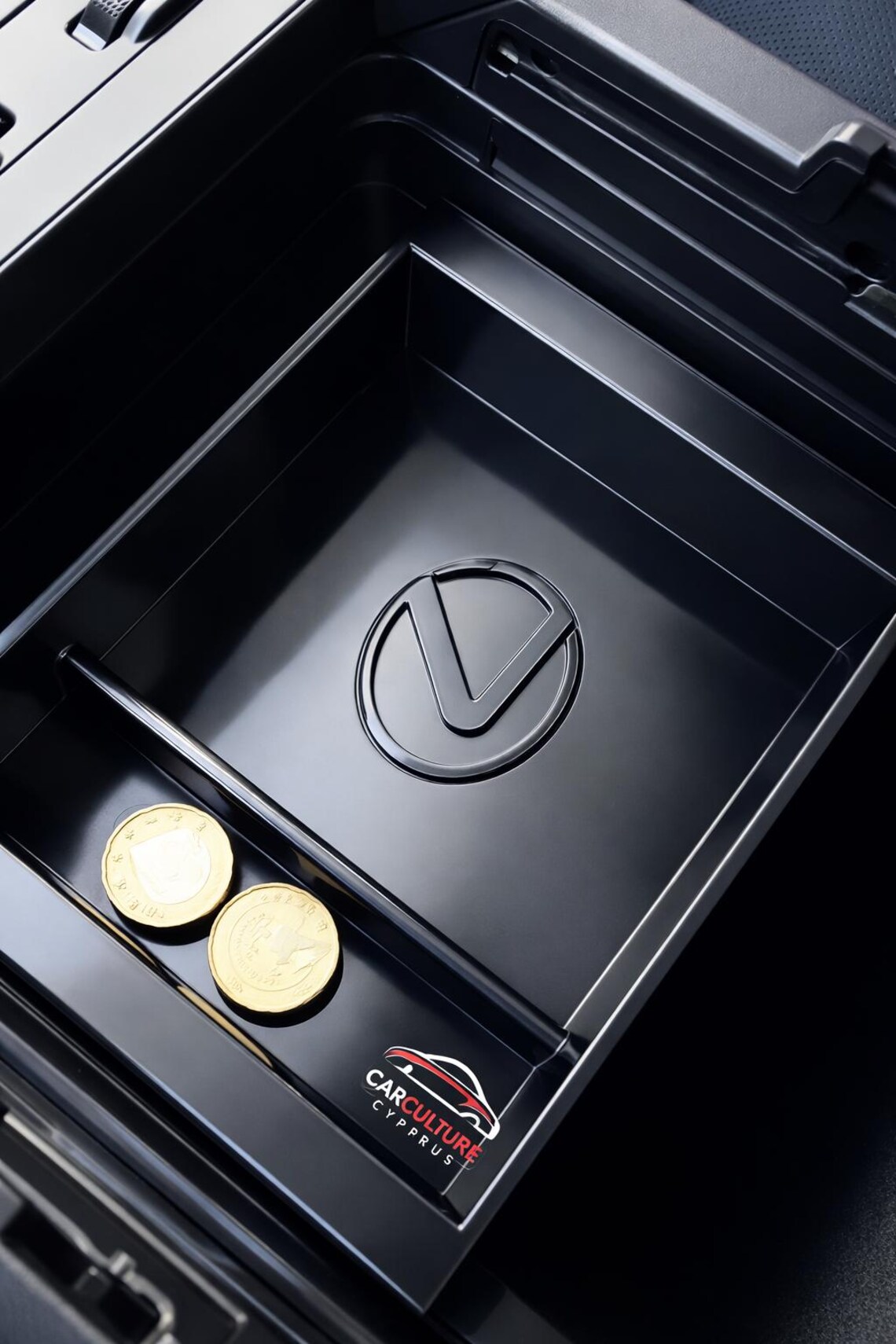 Lexus Organizer Rx450h Center Console Coin Tray – Armrest Insert Black ...