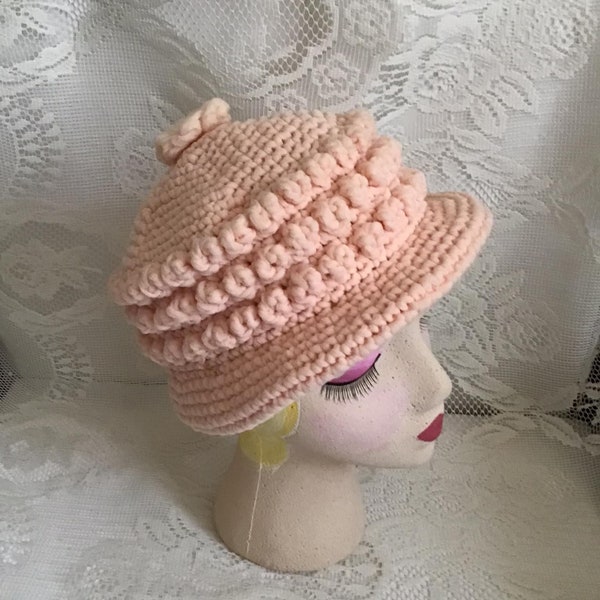 Crochet Pillbox Hat - Etsy