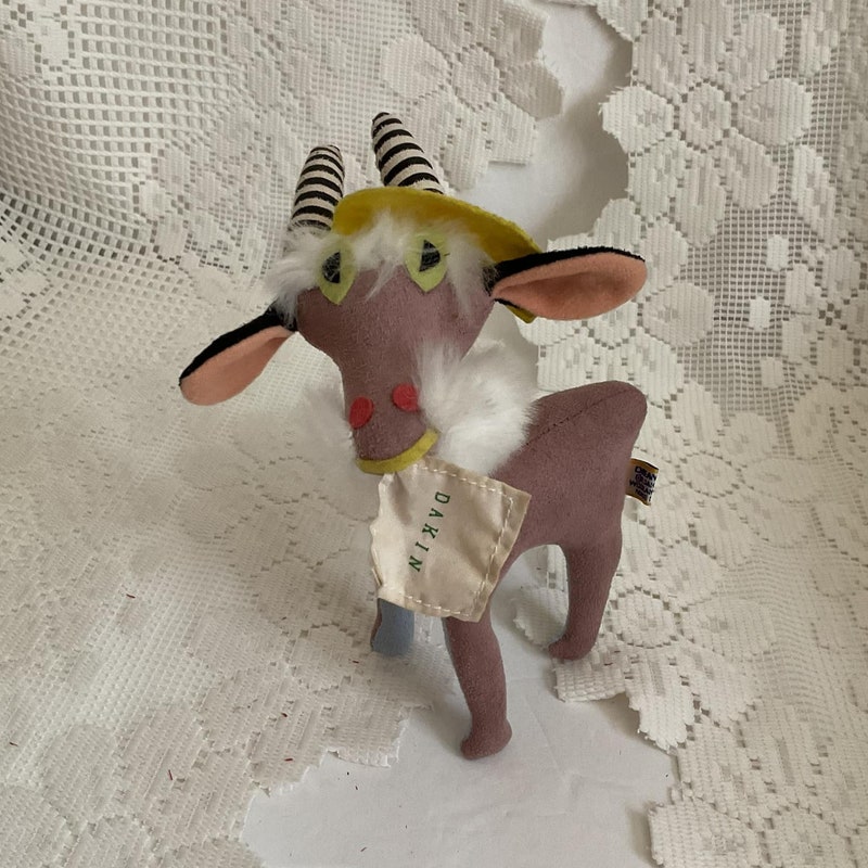 Stuffed Goat - Etsy