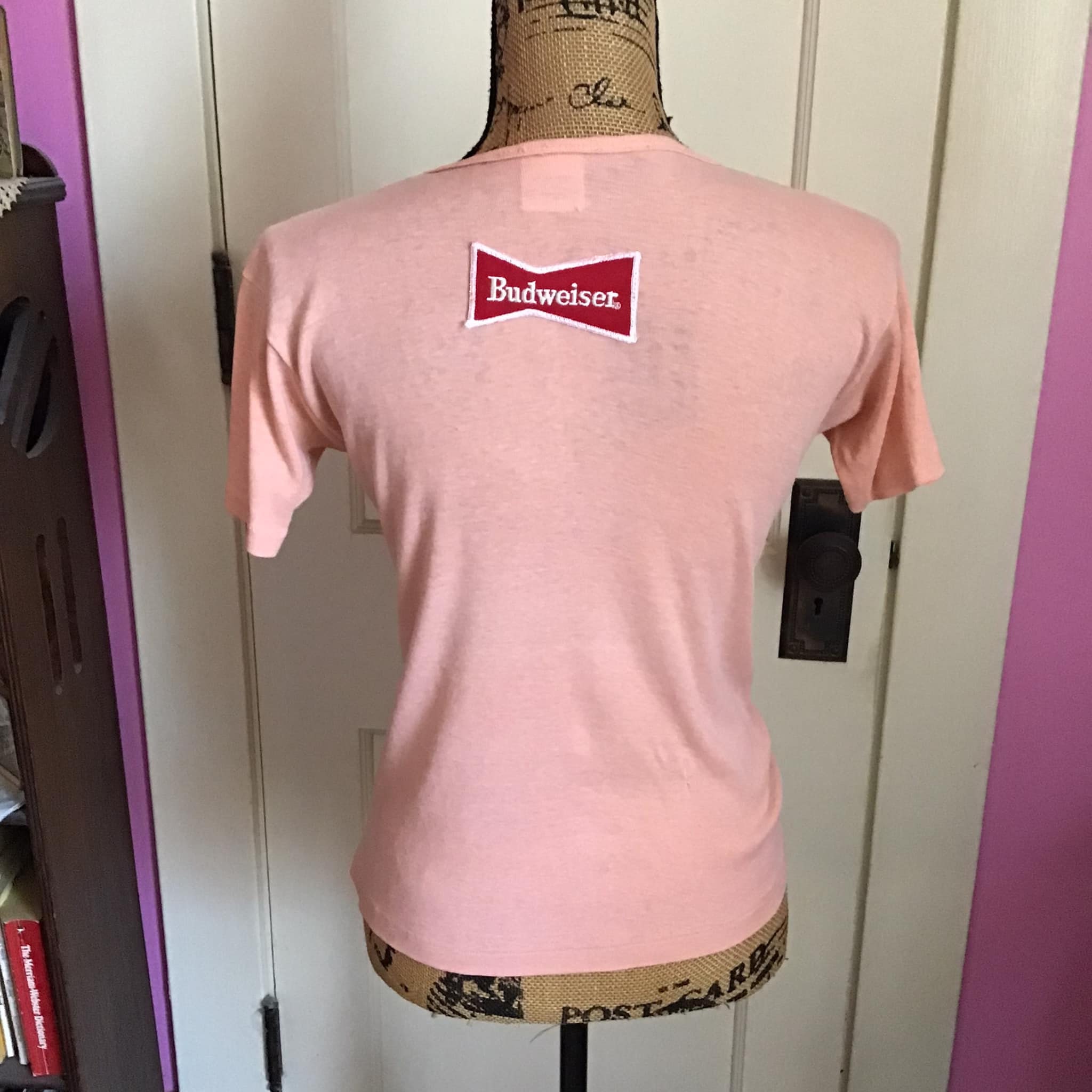 Vintage 1970's Tee Shirt *bud Beer* Theme With A Rabbit/bunny Light ...