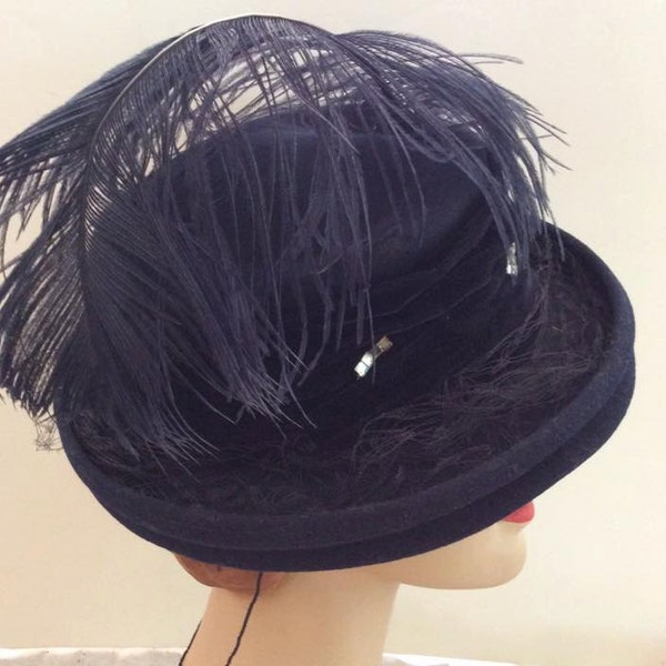 Plume Hat - Etsy