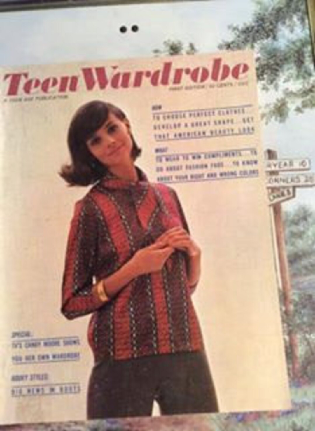 Vintage 1963-1964 Teen Wardrobe Magazine First Edition Lots of Fashion ...