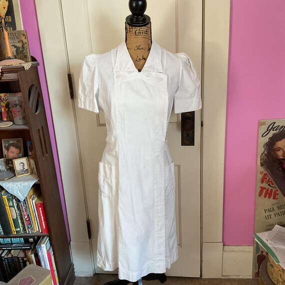 Vintage 1940's 1950's Uniform Nurses/Lab Technician W… - Gem