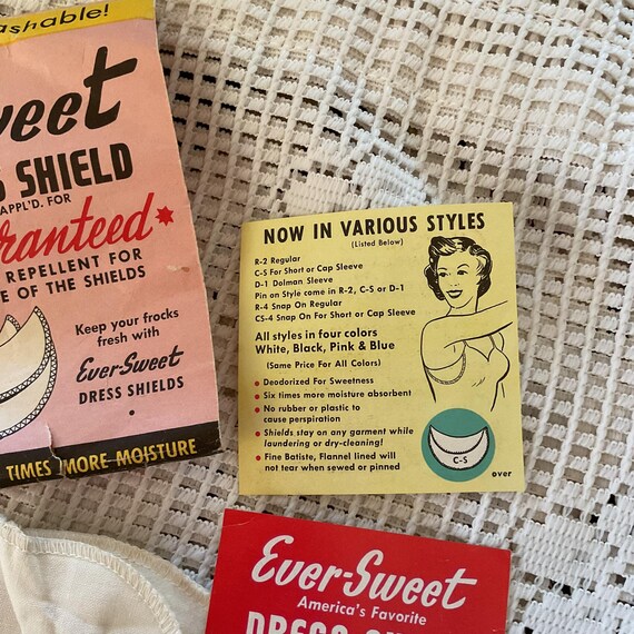 Vintage 1930's 1940's Dress Shields Fabric Shields In… - Gem