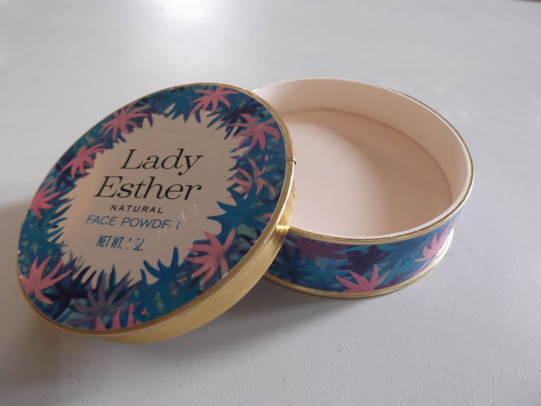 Vintage 1960s Powder Deadstock NOS Lady Esther Face Powder Natural ...