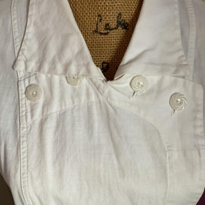 Vintage 1940's 1950's Uniform Nurses/lab Technician White Sanforized ...