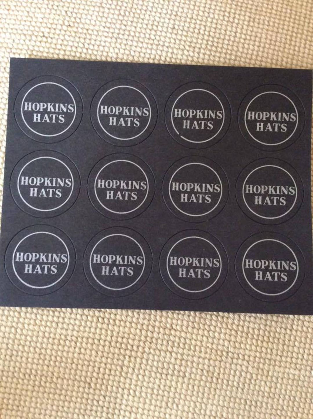 Vintage 1930s 1940s Hat Tokens From Hopkins Hats Black Tokens Use Like ...