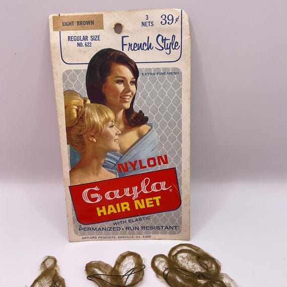 Vintage 1960's Hair Nets Set Of 3 *Gayla Hair Nets* I… - Gem