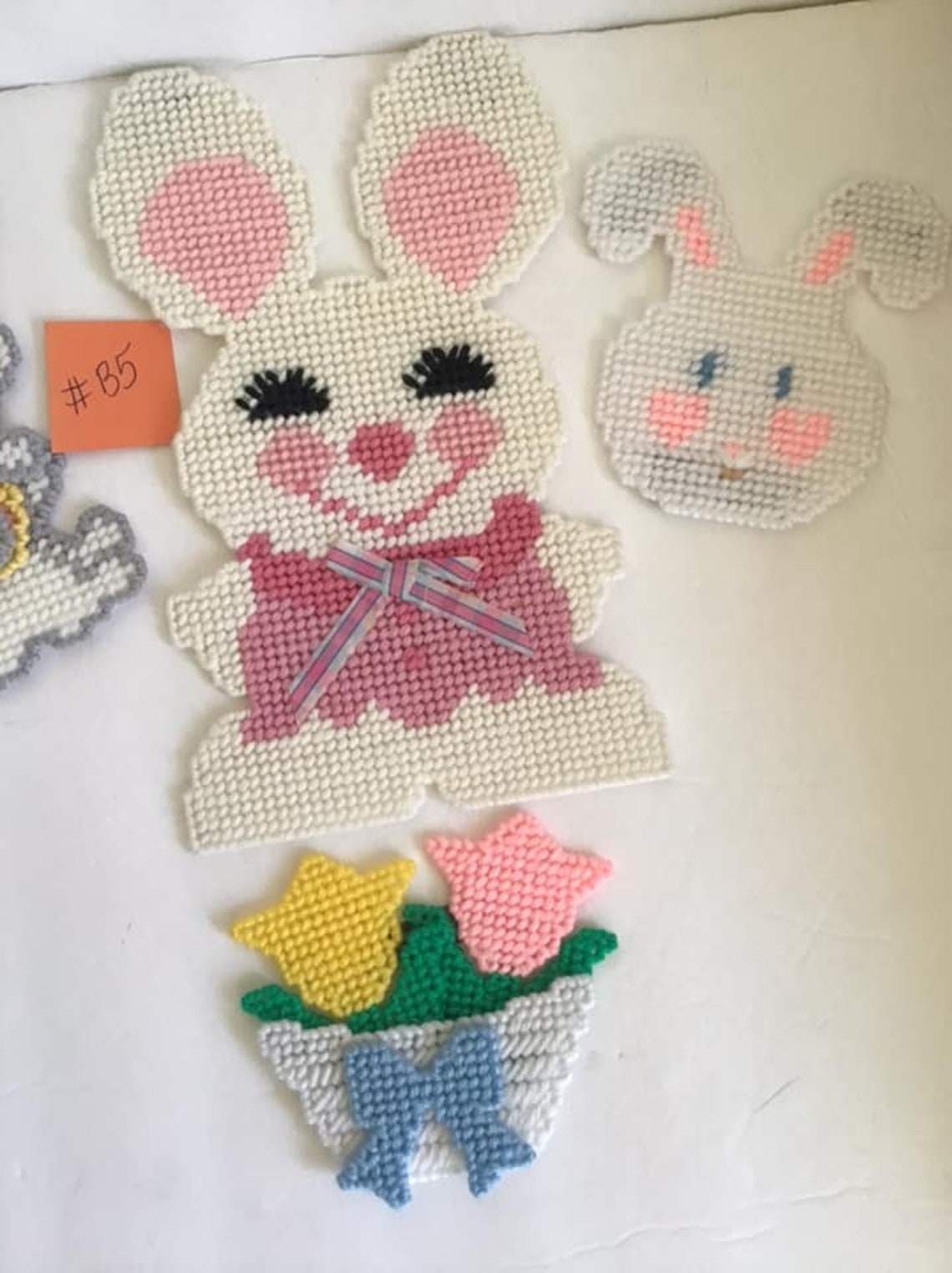 Vintage 1990's Easter Rabbit Magnets 3 Have Magnets 1 | Etsy