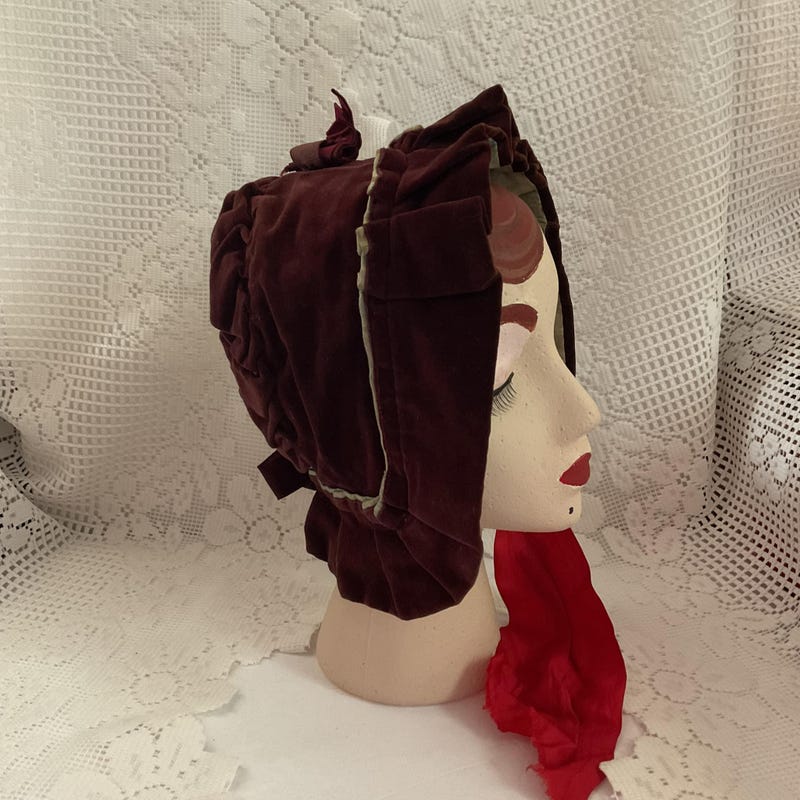 Victorian Bonnet - Etsy