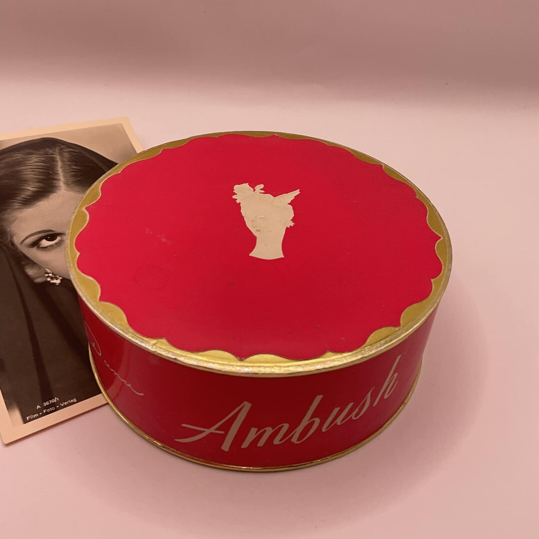 Vintage 1960's 1970's Powder Container FULL of Dusting Powder *ambush ...