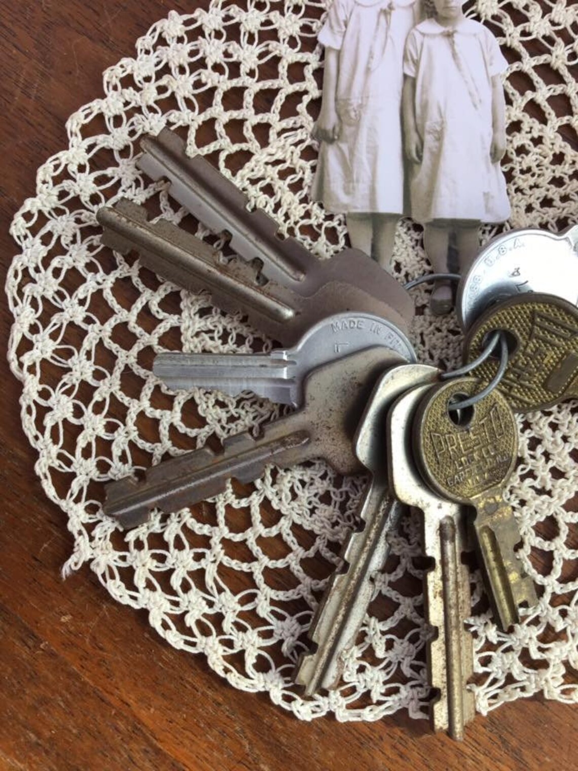 Vintage 1950's 1960's 1970's Keys Group of 9 | Etsy