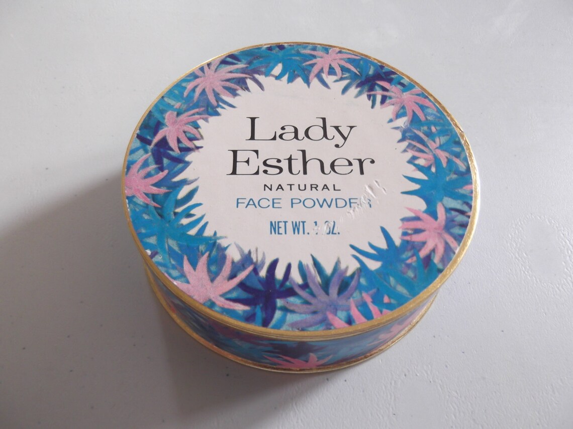 Vintage 1960s Powder Deadstock NOS Lady Esther Face Powder Natural ...