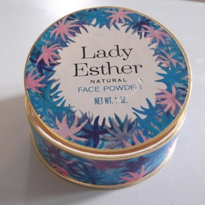 Vintage 1960s Powder Deadstock NOS Lady Esther Face Powder Natural ...