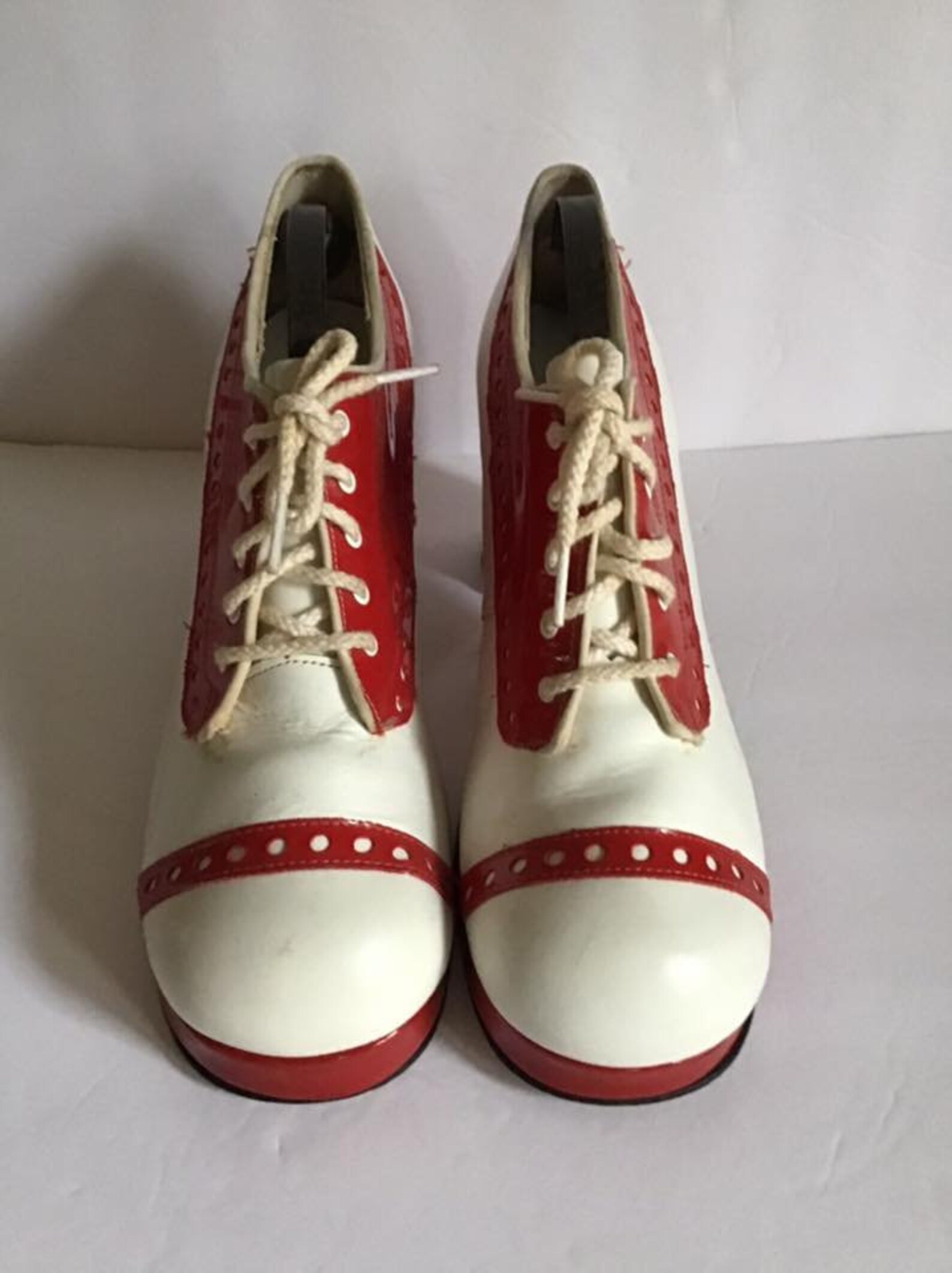 Vintage 1960's 1970's Shoes Platforms RARE Spectator - Etsy