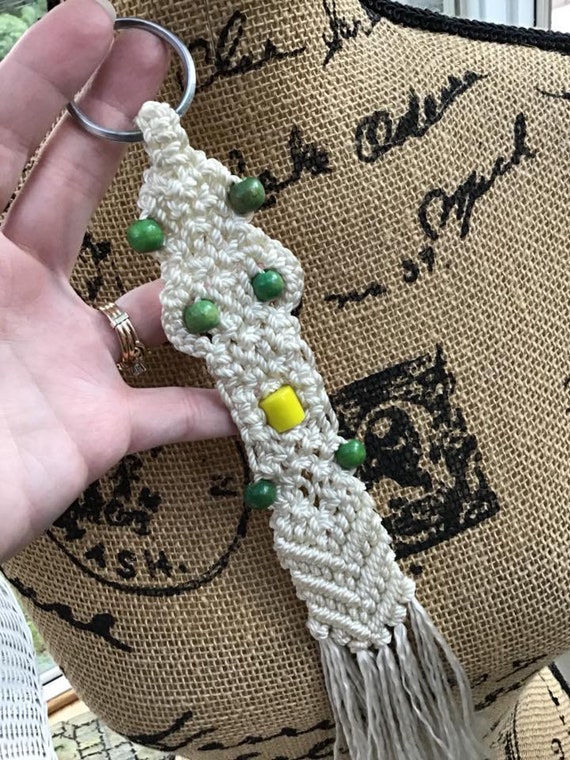 Art & Collectibles Dolls & Miniatures 1970s Craft. Old Beaded Keychains ...