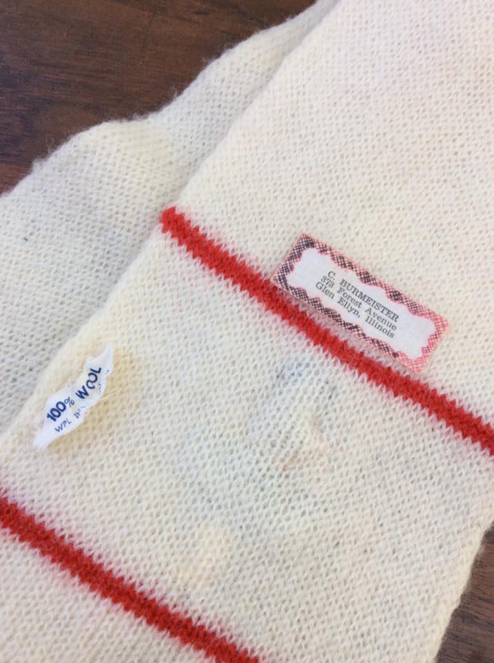 Vintage 1940s 1950s Scarf Little Girls 100% Wool Felted Little - Etsy