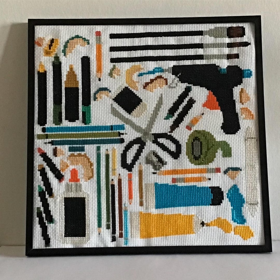 On the Dess Cross Stitch Pattern - Etsy