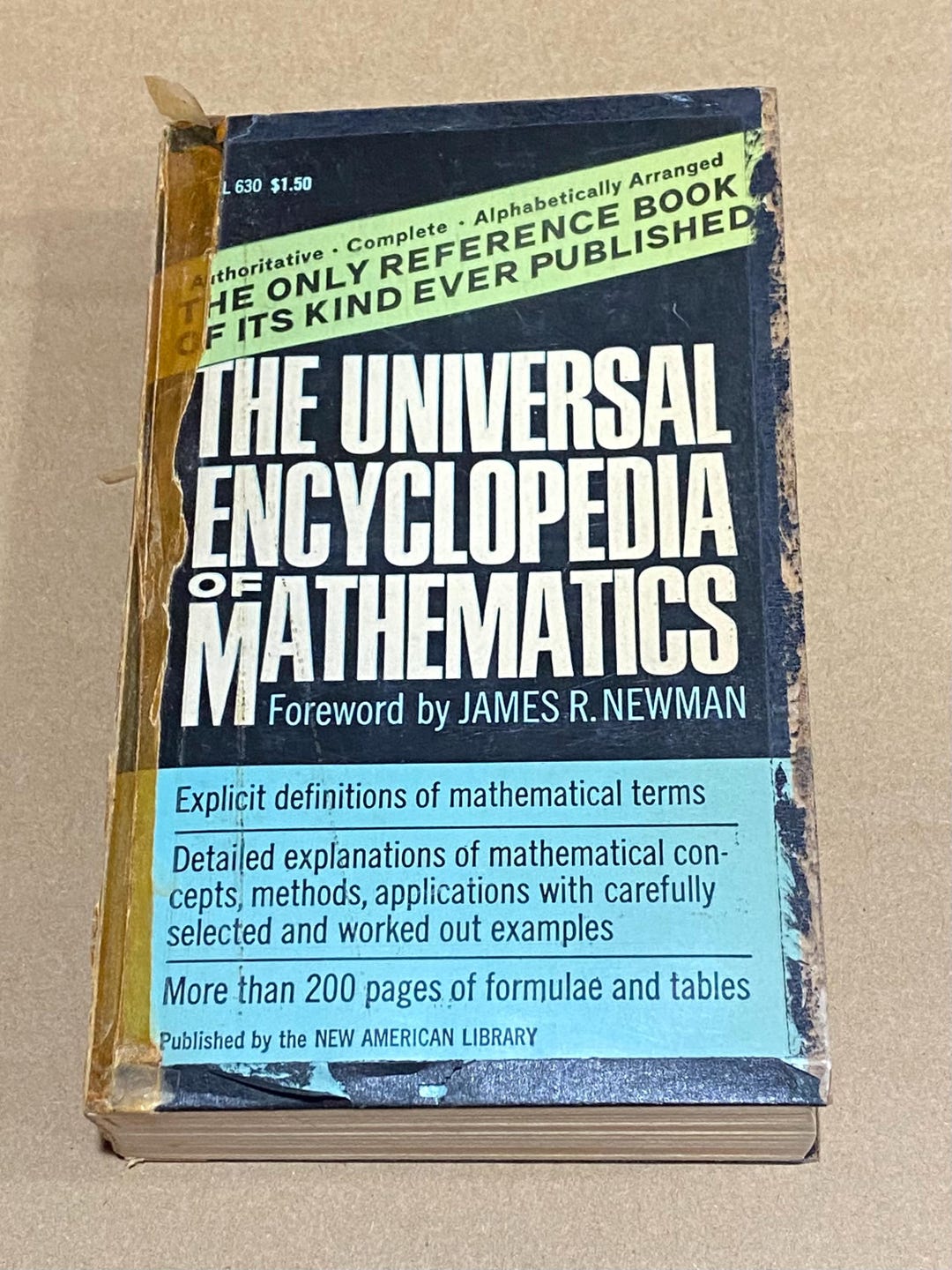 The Universal Encyclopedia of Mathematics (©1964) - Etsy
