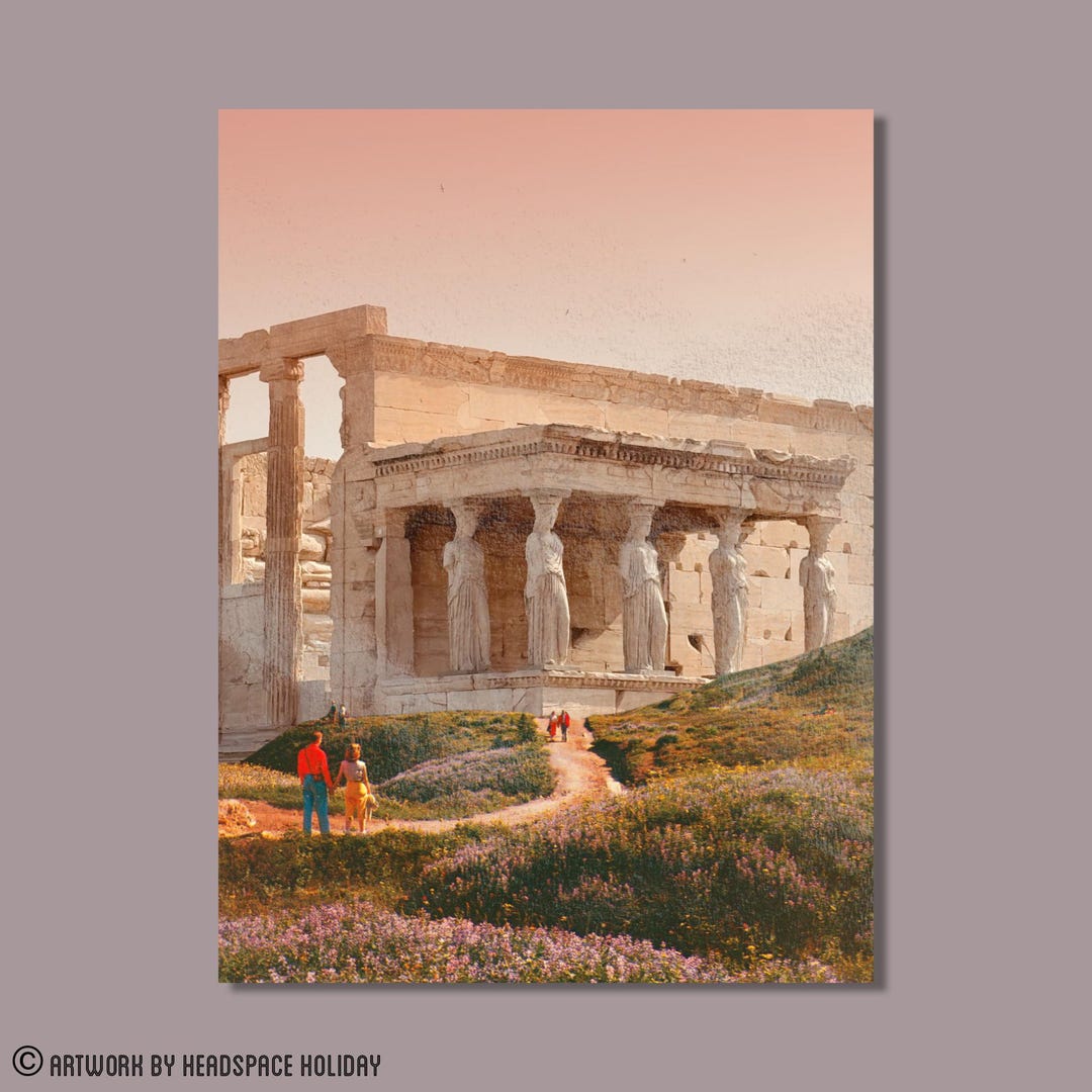 Art Collage, Poster, Mythology, Wall Decor, Athens, Surreal Collage ...