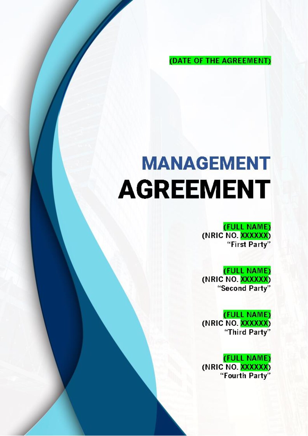 Project Management Agreement / Contract (detailed Version) - Etsy