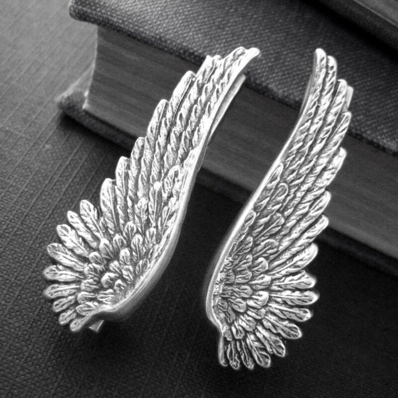 Angel Wing Hair Clip - Etsy