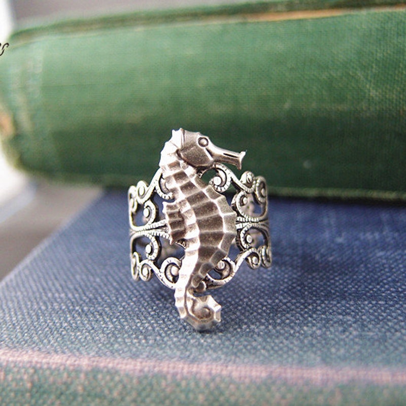 Seahorse Rings - Etsy