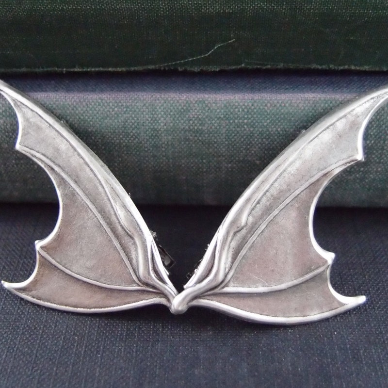 Angel Wing Hair Clip - Etsy