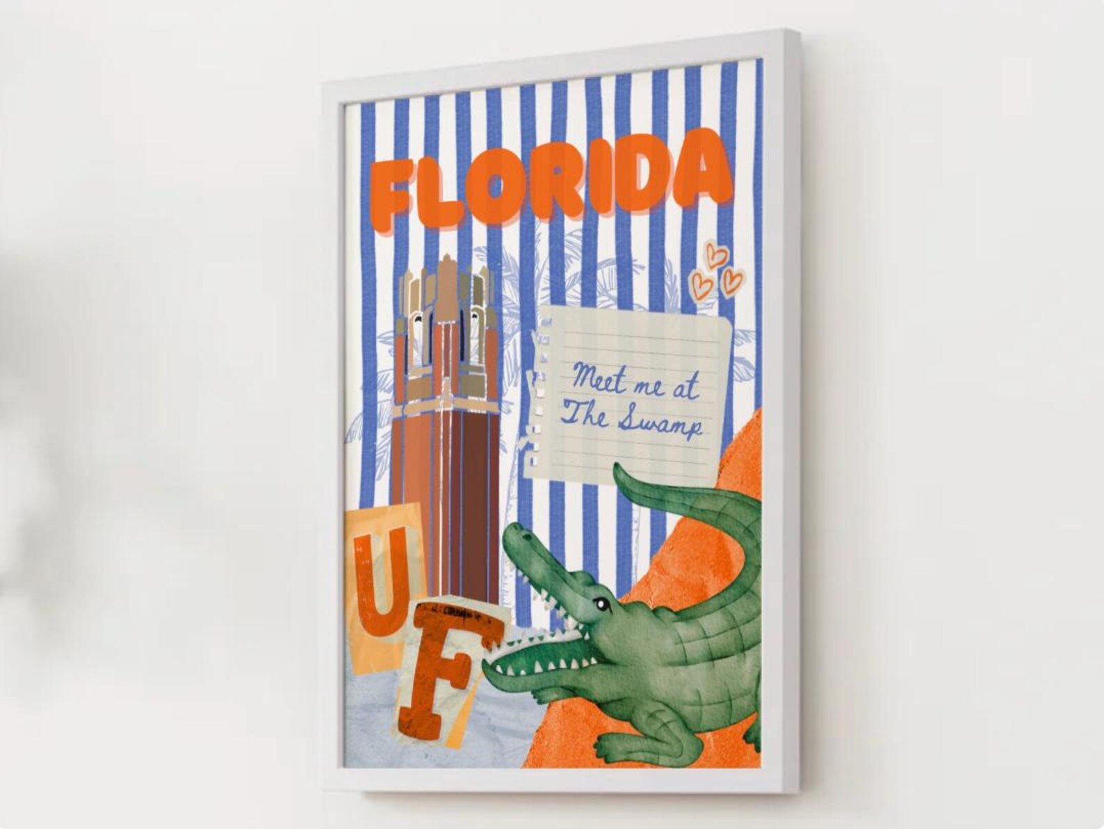 University of Florida Poster - Etsy