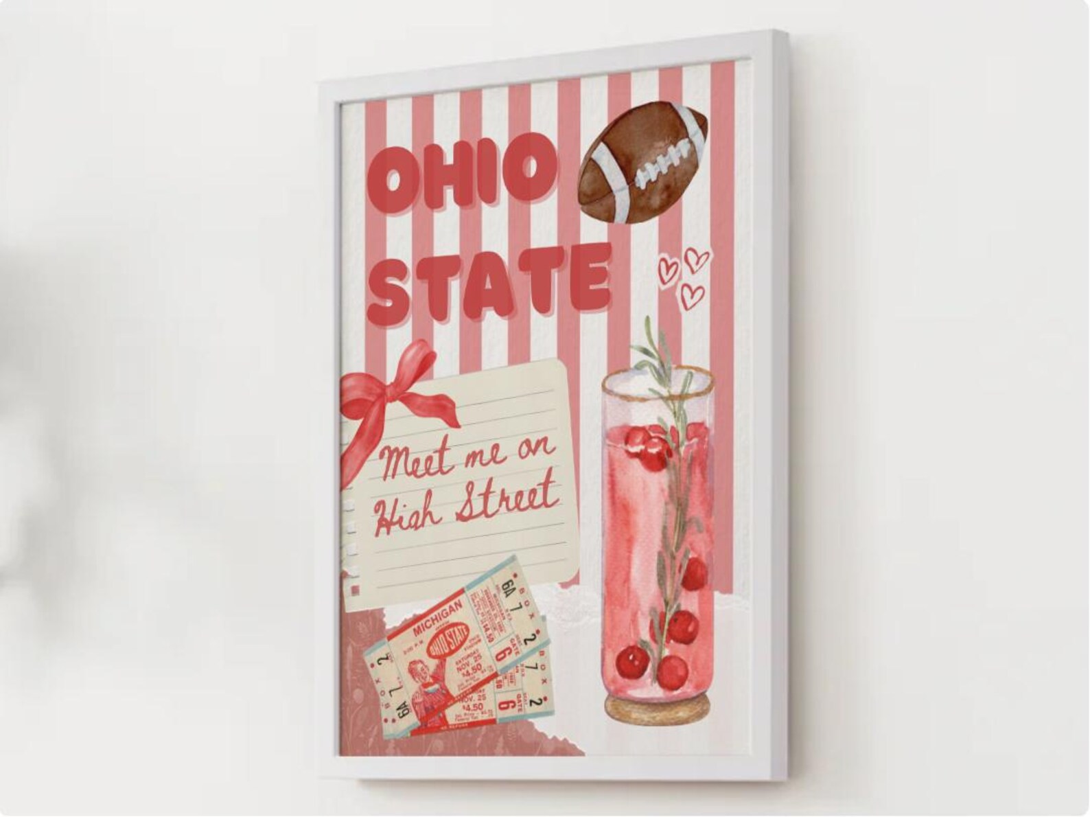 Ohio State Poster - Etsy
