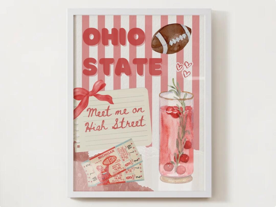 Ohio State Poster - Etsy