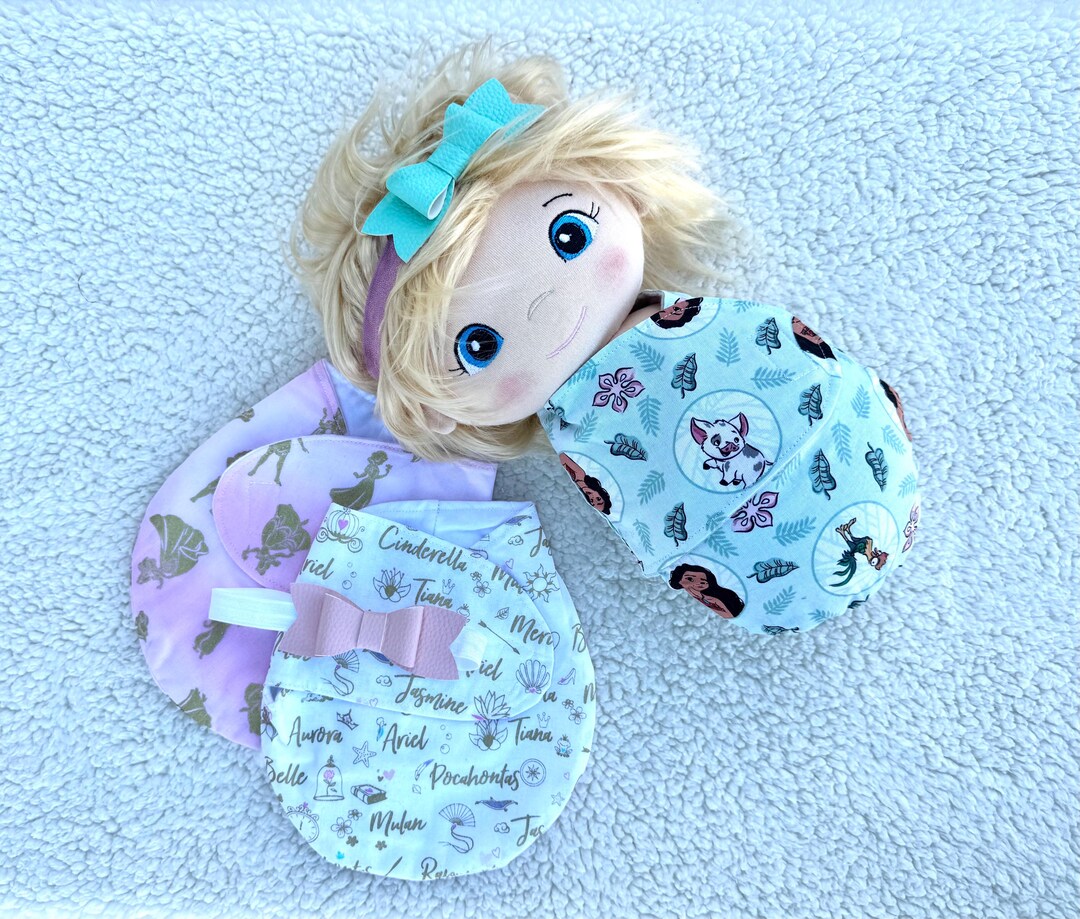 Princess Dress up Swaddle Doll Set - Etsy