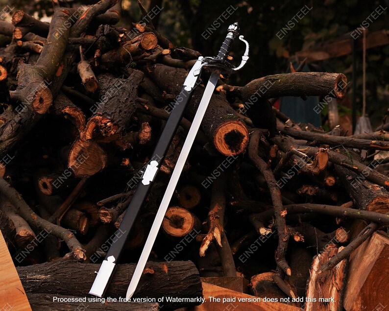 Handmade Legend of Zorro Rapier Sword Replica: Stainless Steel Movie ...