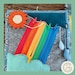 DIY Sensory Busy Book Page ‘the Rainbow’ Pattern, Page-layout & Step-by ...