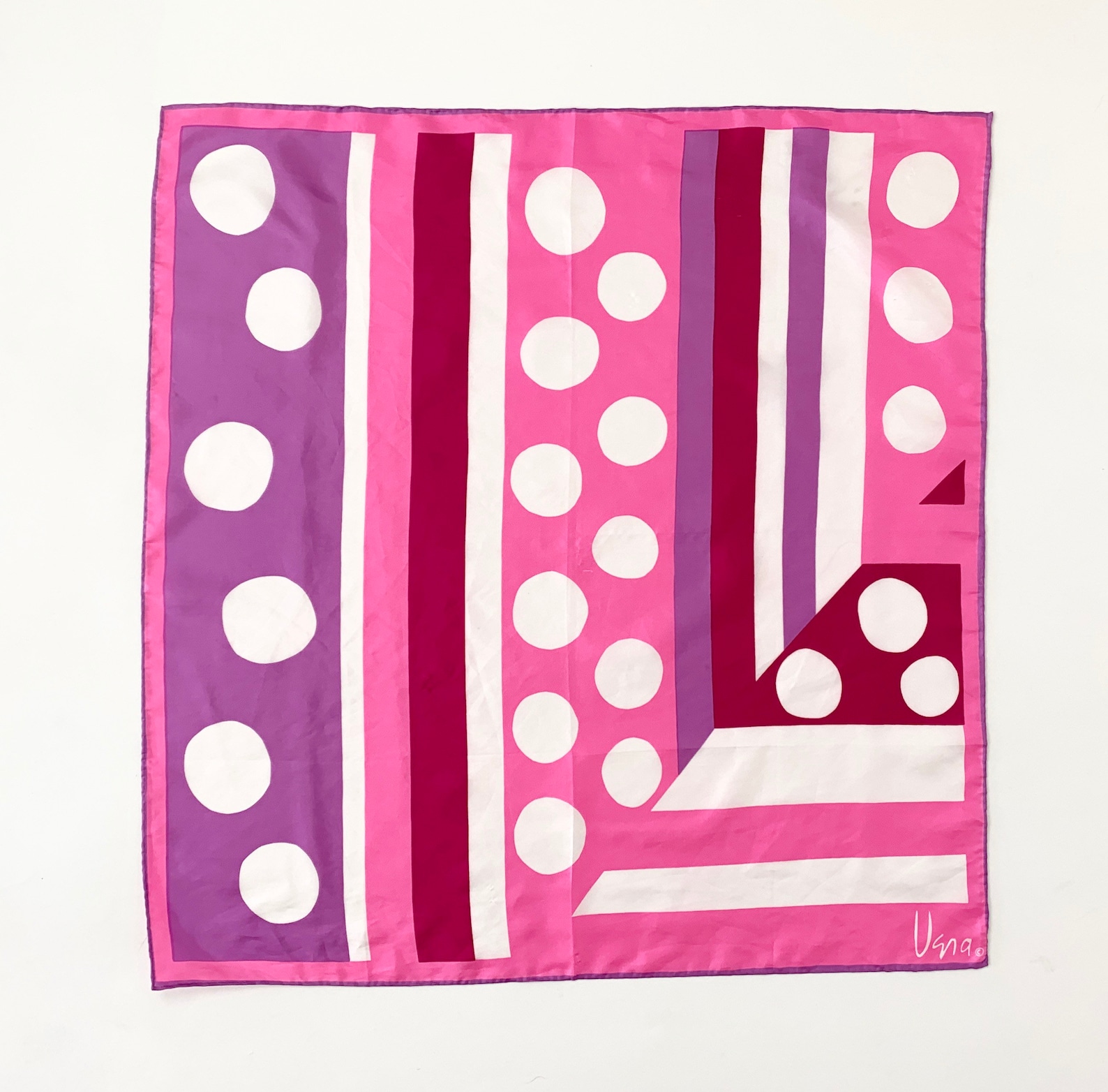 Vintage VERA Silk Scarf Vera Mod Scarf 1960s 1950s Vera Scarf | Etsy