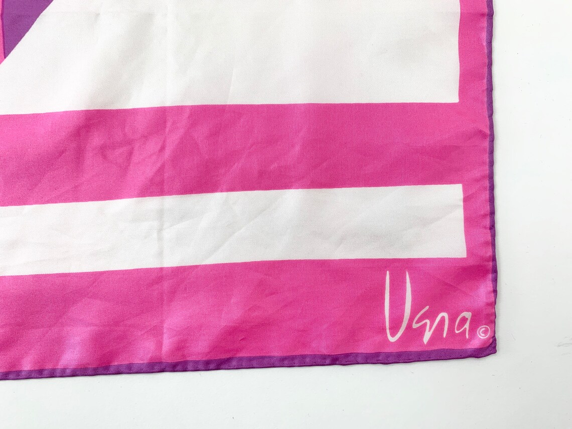 Vintage VERA Silk Scarf Vera Mod Scarf 1960s 1950s Vera Scarf | Etsy