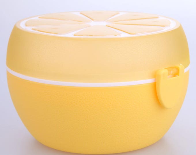 Super Kawaii YELLOW Bento Box Lunch Storage Japanese Lunch | Etsy