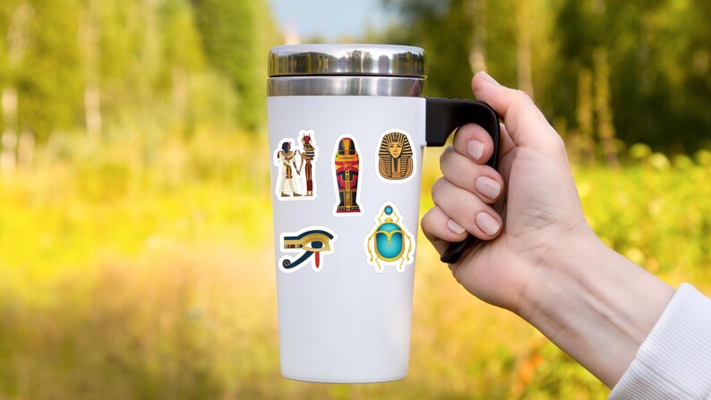 Ancient Egypt Sticker Pack, Kiss-cut Stickers, Perfect for Laptops ...