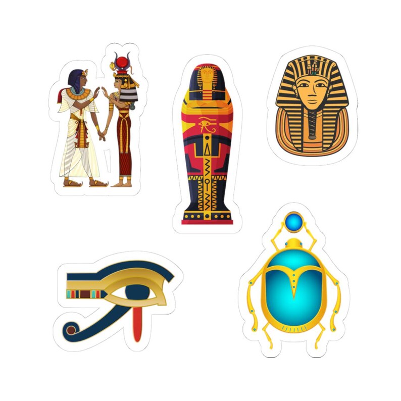 Ancient Egypt Sticker Pack, Kiss-cut Stickers, Perfect for Laptops ...