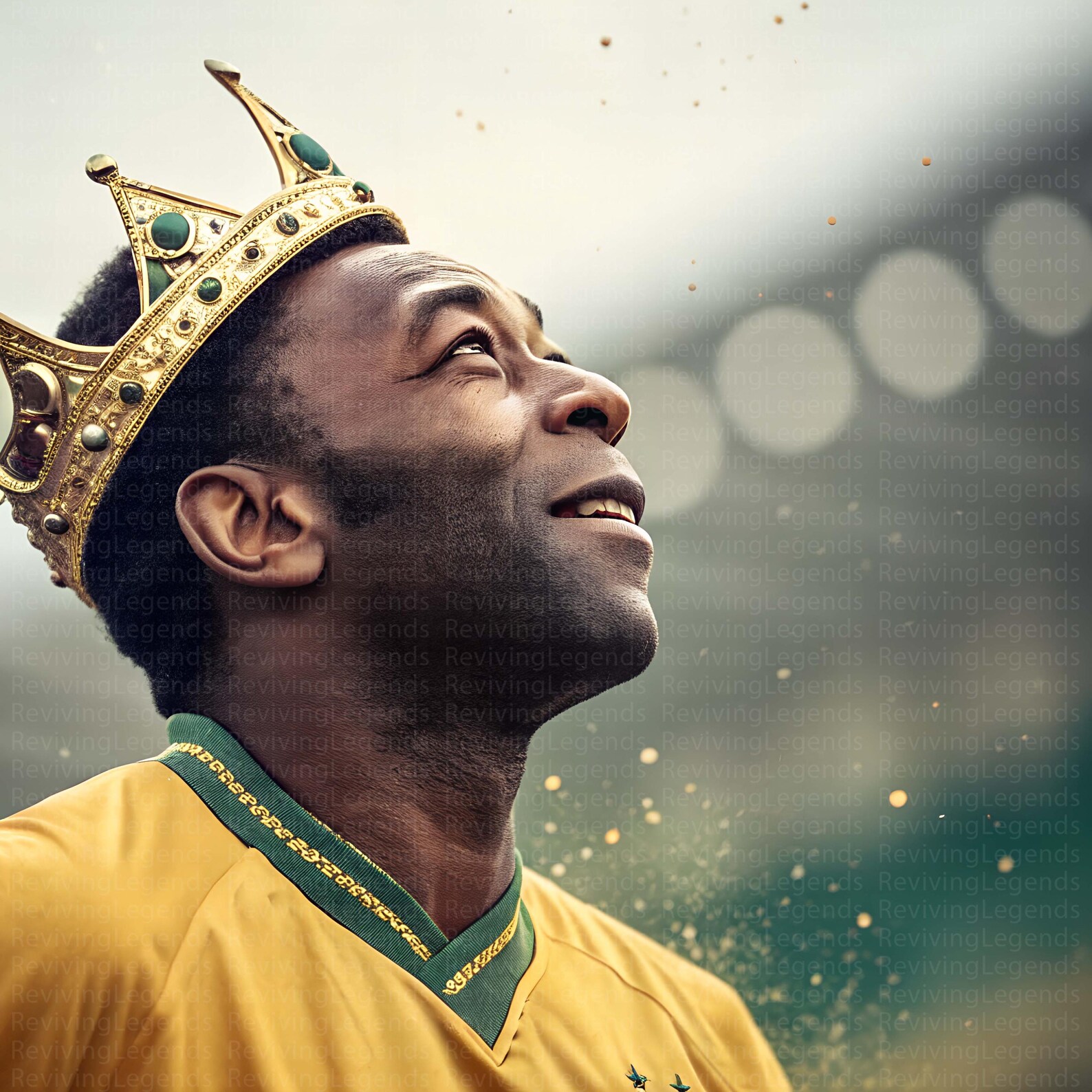 Pelé Clipart Bundle | 8 High-quality PNG Files | Digital Clipart Soccer ...